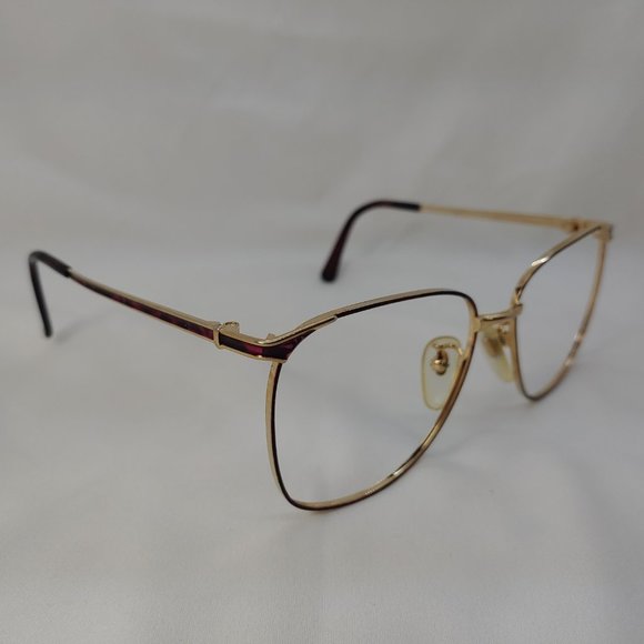 Tura | Accessories | Vintage Tura Eyeglass Frames 259 Bur Full Metal ...
